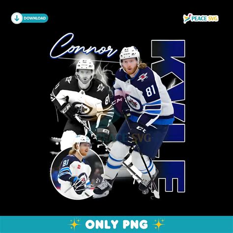 Kyle Connor Winnipeg Jets Nhl Players Png Clipart Peace Svg