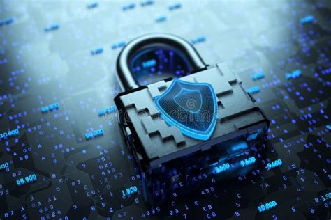 Data Protection Concept Protection Of Personal Data Internet Digital Security Technology