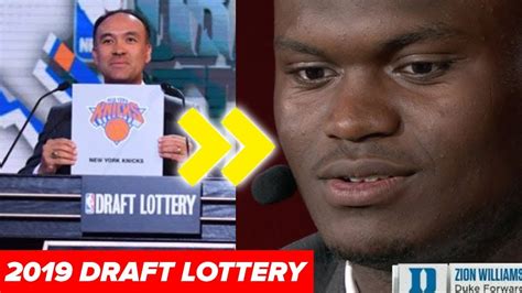 Knicks Gets 3rd Pick In 2019 Draft Their Next Move Youtube