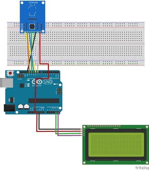 Display Rfid Id Using Arduino Rfid Rc522 And Lcd Screen