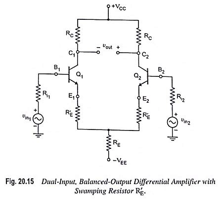 Swamping Resistor In Differential Amplifier EEEGUIDE