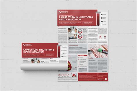 Medical Case Study Poster Template BrandPacks