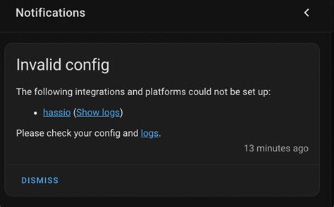 Error Returned From Supervisor System Is Not Ready With State Setup Page 4 Home Assistant