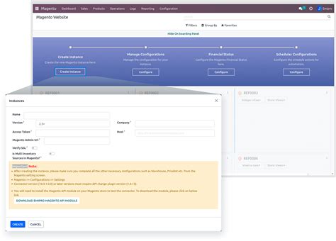 Create And Configure Magento Instance Odoo Magento2 Connector By Emipro