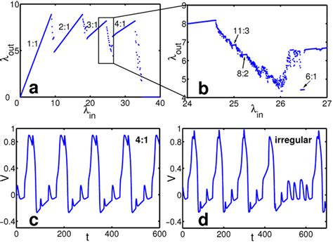 Non Monotonic Response In A Fitzhugh Nagumo Neuron Receiving Periodic Download Scientific