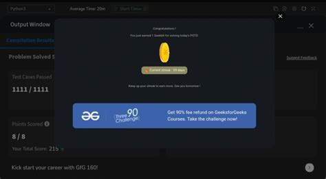 Lavanya V On Linkedin Geekstreak2024 Problemsolving Coding