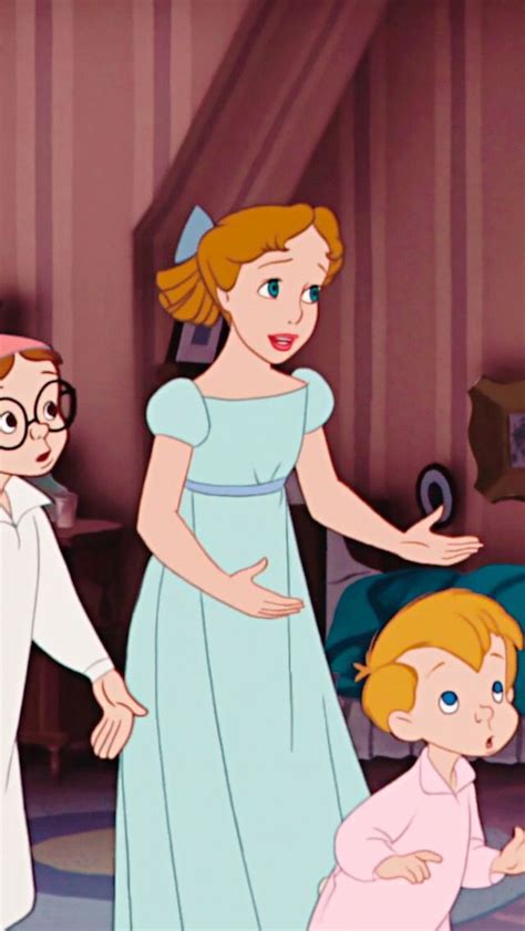 John Wendy And Michael Peter Pan Disney Disney Cartoon Movies