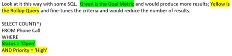 Rollup Queries Goal Management In Dynamics 365 Sales CRM Encore
