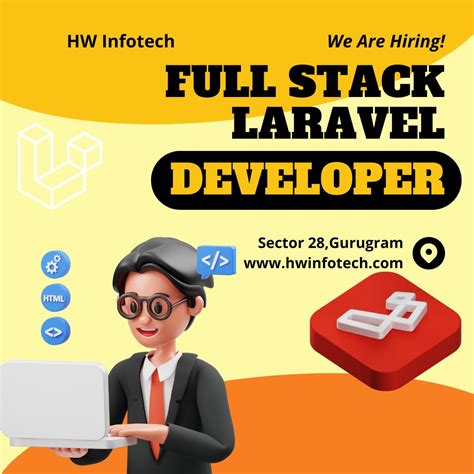 Mohammed Waseem On Linkedin We Are Hiring Full Stack Laravel Developer