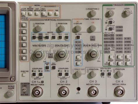 Tektronix 2246 Oscilloscope Quality Used Equipment From Control