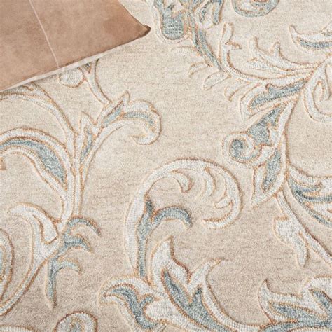 Jardin Jar328 Hand Tufted Indoor Runner Rug Beige Grey 23x8