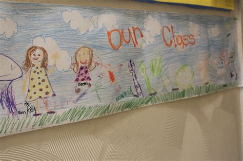 Class Mural~ Awesome Idea For First Week With Kindergarteners First Day