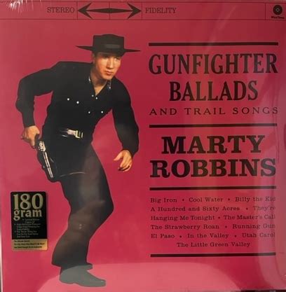 Marty Robbins Gunfighter Ballads And Trail Songs Sealed 180g Vinyl