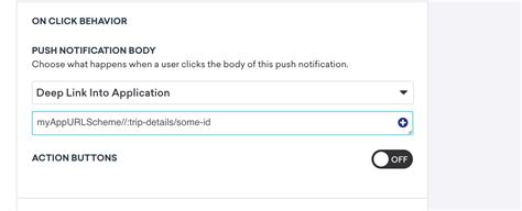 Notification On Click Deep Link Into Application Does Not Work · Issue