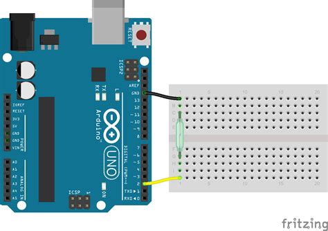 Wiring The Cable Reed Switch Arduino Wiring