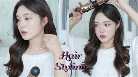 요청영상 🕺🏻 차분한 웨이브 고데기 하는 법 🔌 Feat 철저하게 계산된 애교머리 38mm 봉고데기 굵은 웨이브