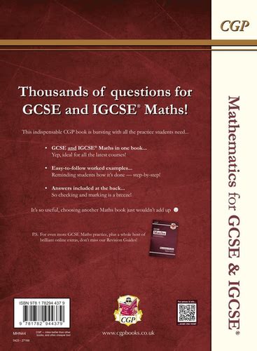 Maths For Gcse And Igcse® Textbook Higher For The 2024 And 2025