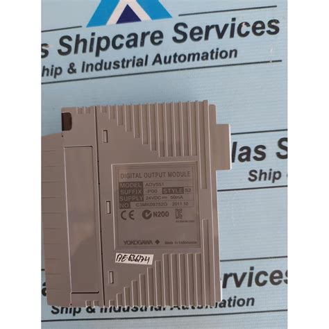 yokogawa adv551 p00 s2 digital output module atlas shipcare services