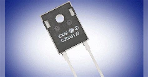 Sic Schottky Diodes Improve Efficiency In Solar Applications
