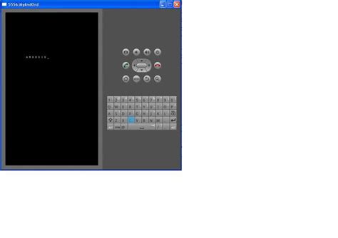 Android Emulator Google API 7 Only Small Part Of Emulator Desktop Is