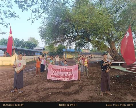 ယင်းမာပင် မြောက်ခြမ်း သပိတ် အင်အားစုများက စစ်အာဏာရှင် တော်လှန်ရေး ချီတက် ဆန္ဒပြ Khit Thit Media