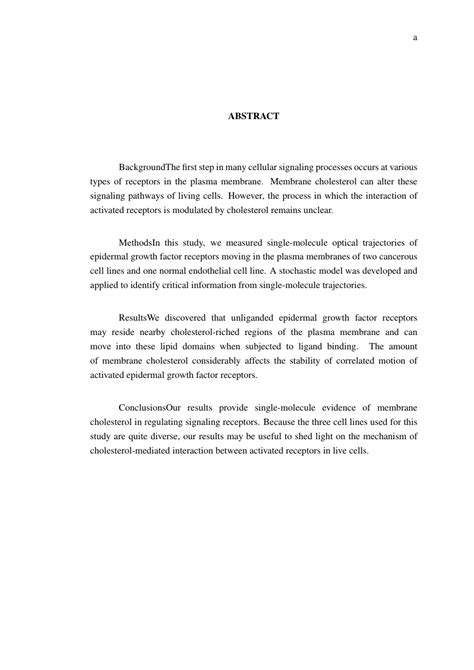 Abstract Format For Project Report Abstract Format For Project Report