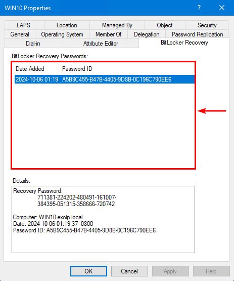 从active Directory删除旧的bitlocker恢复密码 极客技巧