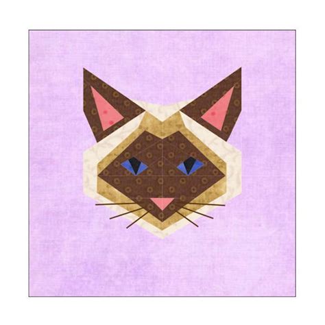 Cat Quilt Block Etsy