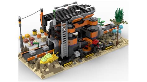 Lego Moc Satisfactory Constructor By Nerdylegoist Rebrickable Build