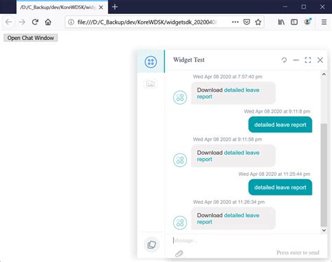 getting started with widget sdk v7 2 onwards apis and sdks kore