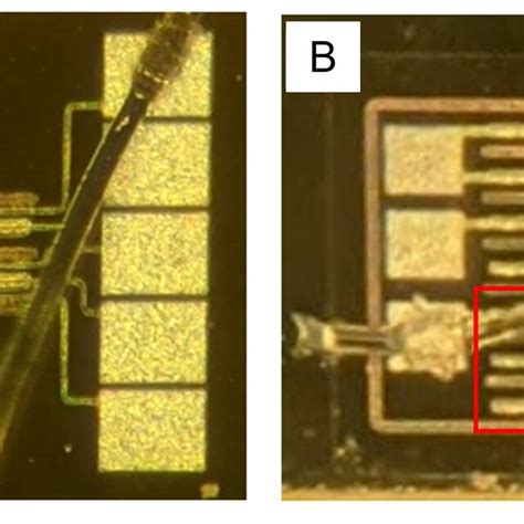 Pictures Of Some Of The 3d Trench Silicon Pixel Test Structures Used In