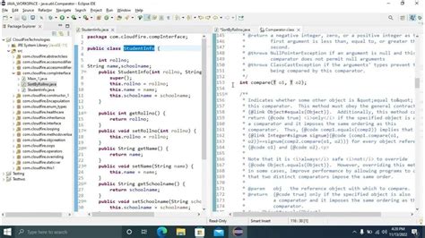 Day27 Comparator Interface Youtube