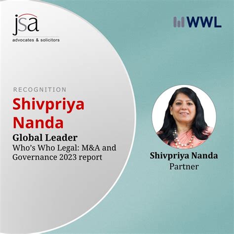 Recognition Ma Corporategovernance Jsa Leadinglawyer Leadinglawfirm Jsa