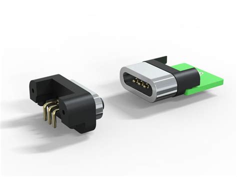 3 Pin Magnetic Connector Qh Industrial