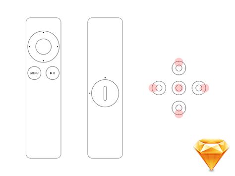 Apple Remote Sketch By Anton Frolov On Dribbble