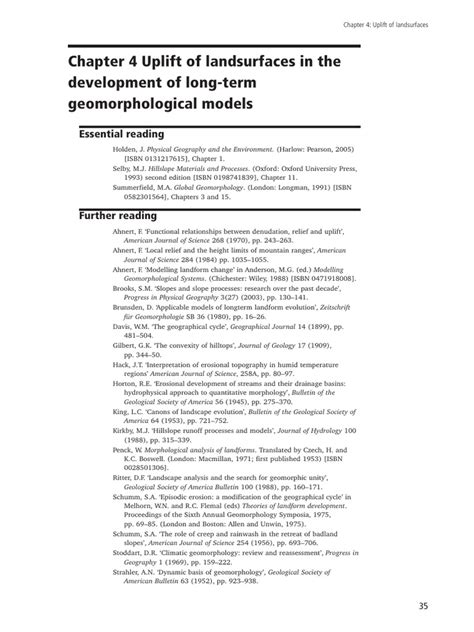 150 Geomorphological Processes Ch 4 Pdf Geomorphology Erosion