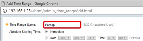 Configure Time Based Port Management In The 220 Series Smart Plus Switches Cisco