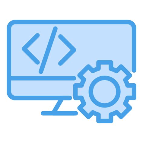 Code Generic Blue Icon