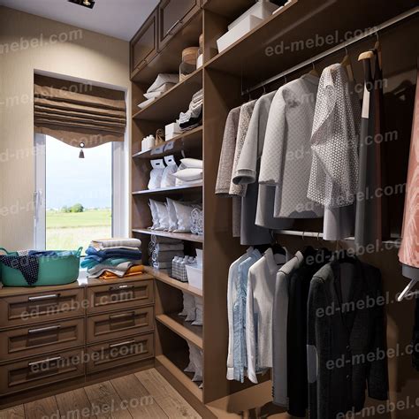 Гардеробные в Краснодаре Гардеробные на заказ Ed Mebel