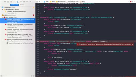 wcdb swift compiler error · issue 324 · tencent wcdb · github