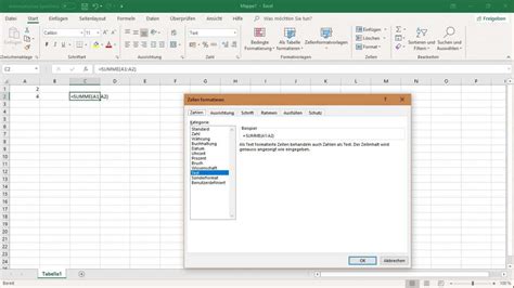 Lösung Excel Zeigt Formel Statt Ergebnis • Dashdot