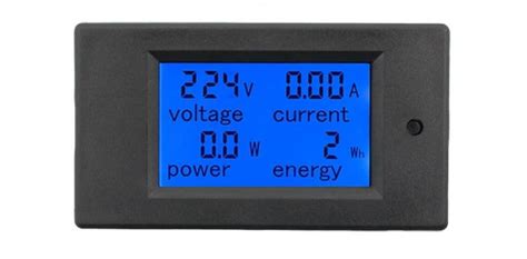 Цифровий вимірювач Вольтметр Амперметр Ватметр Енергометр Лічильник енергії 12v 24v 110v 220v