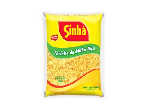 Farinha Biju Milho 500g SinhÁ Nutripédia