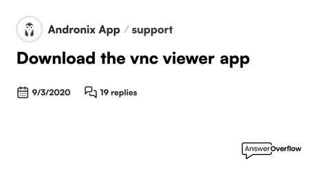 Download The Vnc Viewer App Andronix App