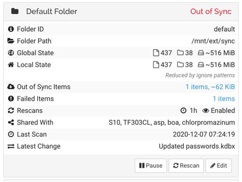 False Detection Of Read Only Filesystem Support Syncthing Community Forum