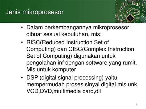 Sejarah Mikrokontroler Ppt Download
