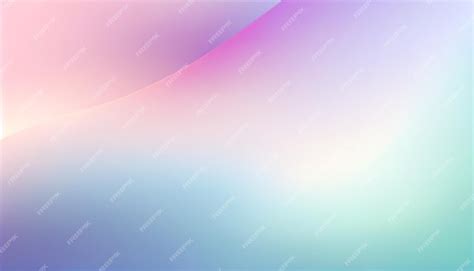 Generative Ai Serene Pastels A Soft And Subtle Gradient Of Calming Colors In An Organic Abstract