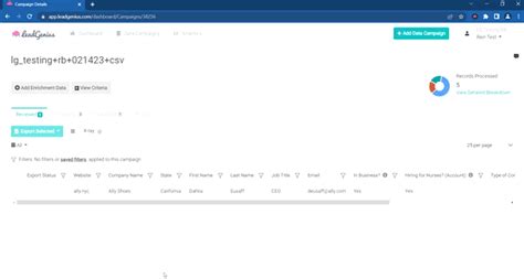 How To Add Enrichment Data To Csv Enrichment Campaign Leadgenius