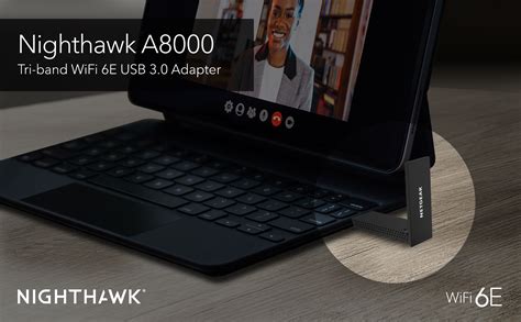 Netgear Presenta Nighthawk A8000 Il Primo Adattatore Wi Fi 6e Usb 3 0