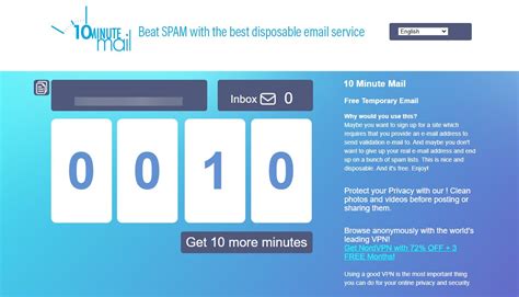 Madza On Twitter 1 10MinuteMail Create A Free Temporary Email